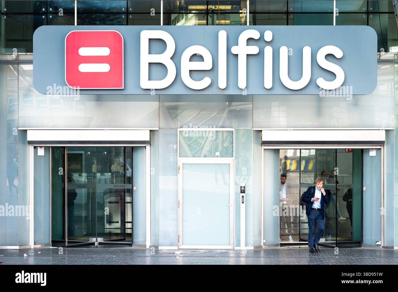 The Belfius Banking and insurance company in Saint Josse, Brussels, Belgium, Thursday 22 May ...