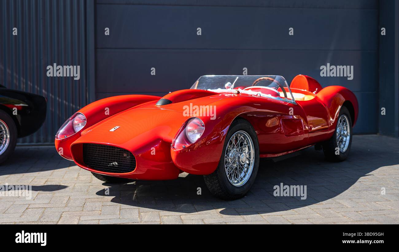 The Little Car Company Ferrari Testa Rossa J, on display at the ...