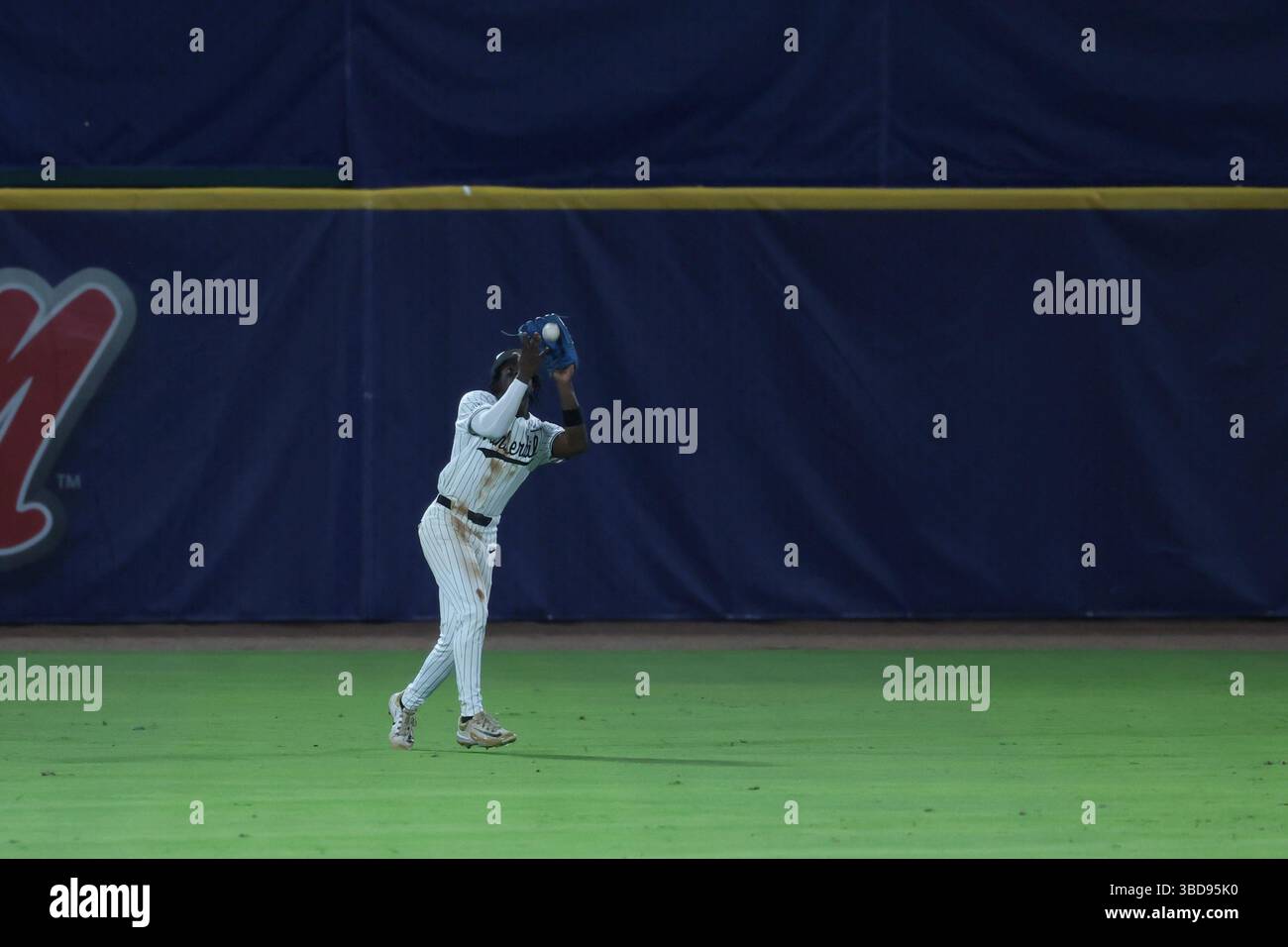 HOOVER, AL - MAY 22: Vanderbilt utility RJ Austin (42) catches a fly ...