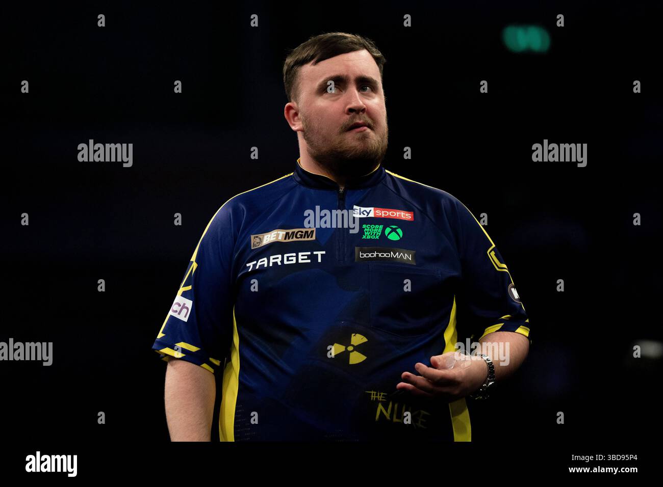 Sheffield, UK. 22nd May, 2025. Luke Littler during the BetMGM Premier ...