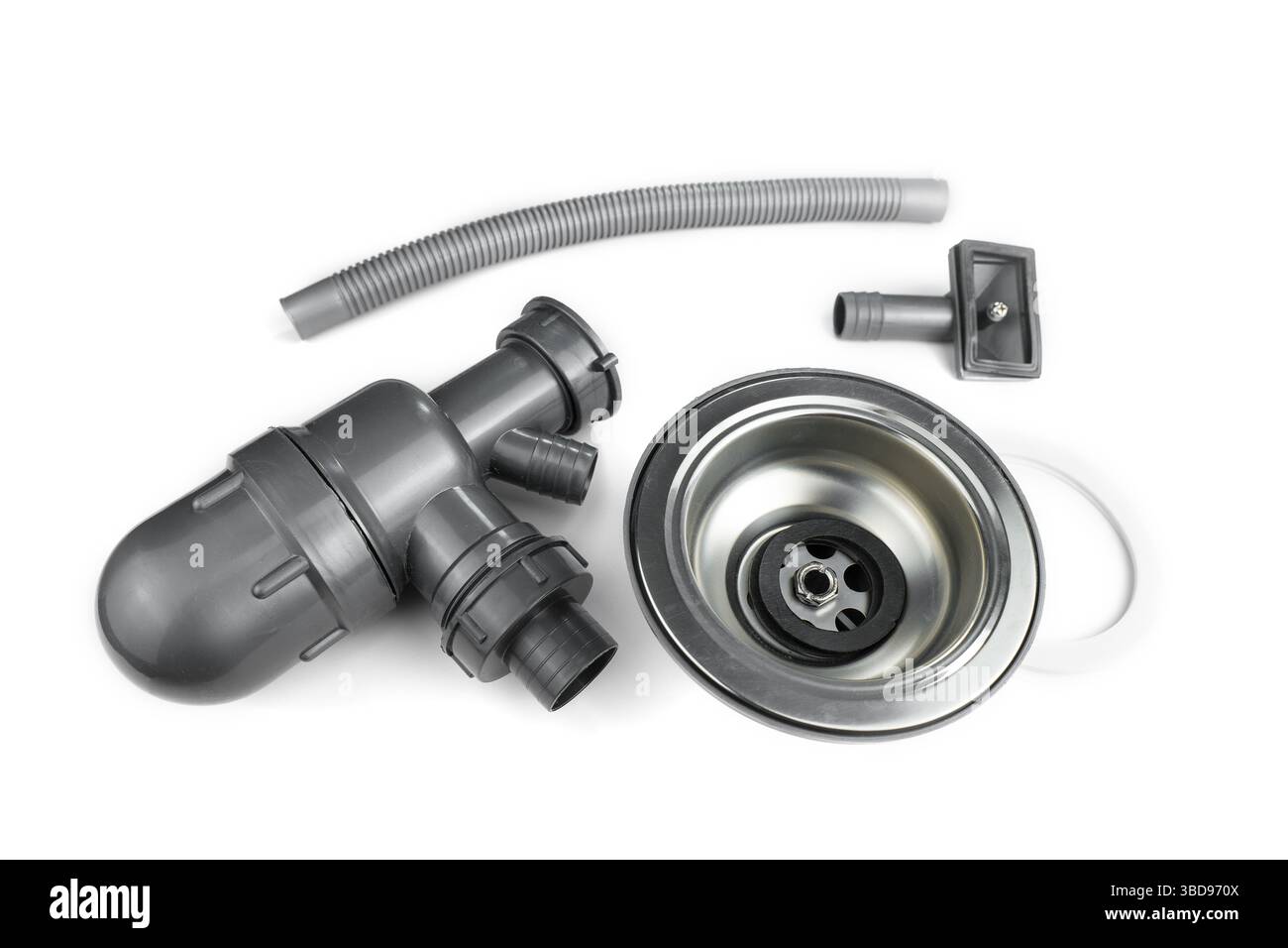 Single Bowl Sink Bottle Trap Waste Kit with a Washing machine or dish ...