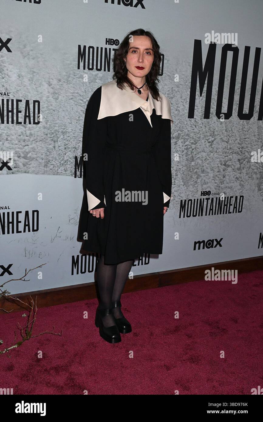 Ava Kostia atttends the World Red Carpet Premiere of "HBO Original Film "Mountainhead" on May 22 ...