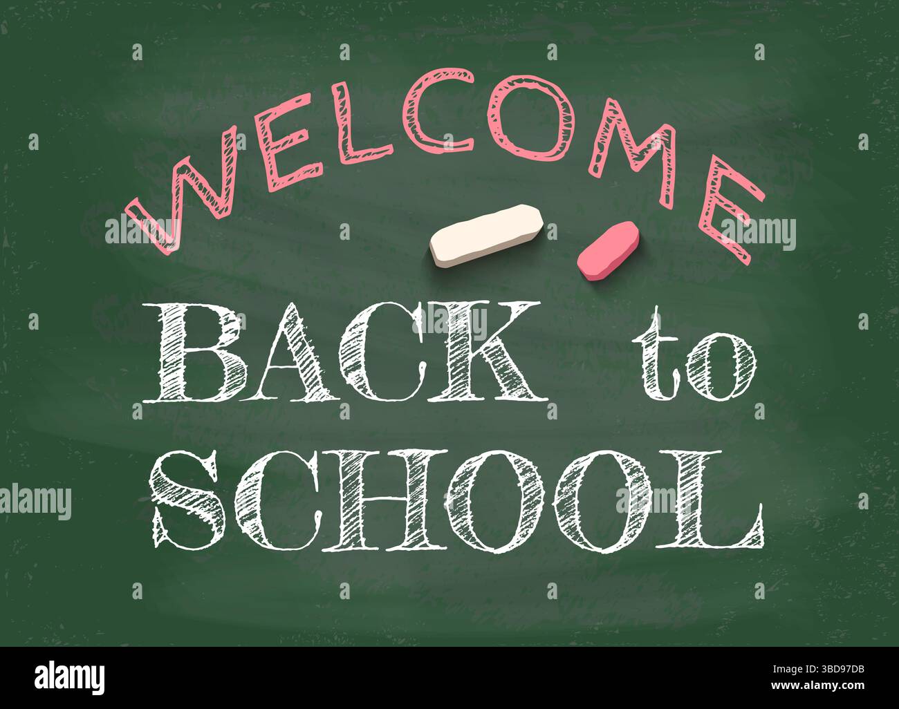 Vector vintage greeting card Back to school 2023-2024. Back to school ...