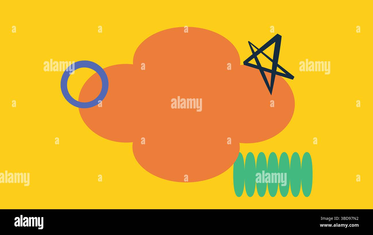 Color block shapes on Stock Vector Images - Alamy