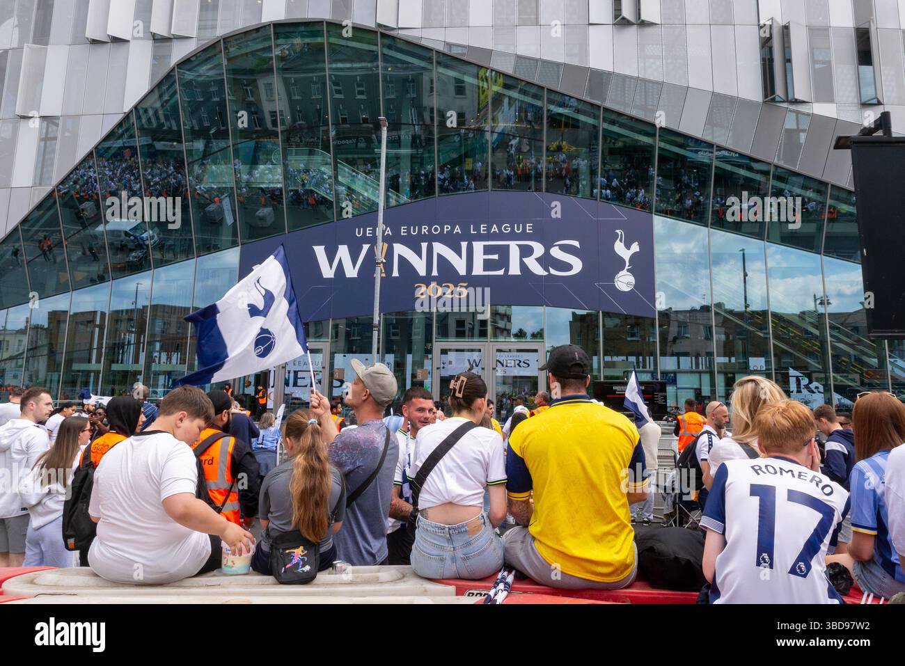 Edmonton, London, UK. 23rd May, 2025. Following their UEFA Europa ...