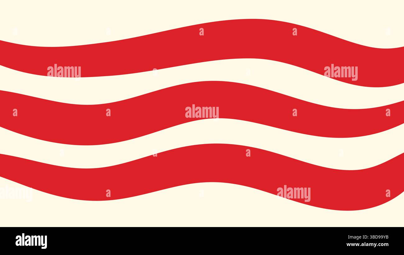 Bold retro wavy stripes Stock Vector Images - Alamy