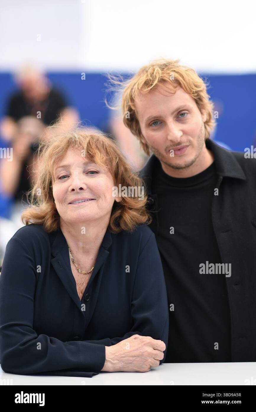 Cannes, France. 23rd May, 2025. Diane Kurys and Sacha Sperling ...