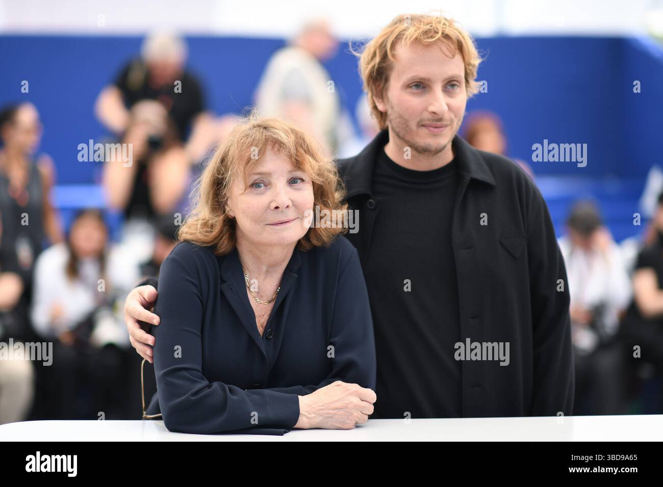 Cannes, France. 23rd May, 2025. Diane Kurys and Sacha Sperling ...