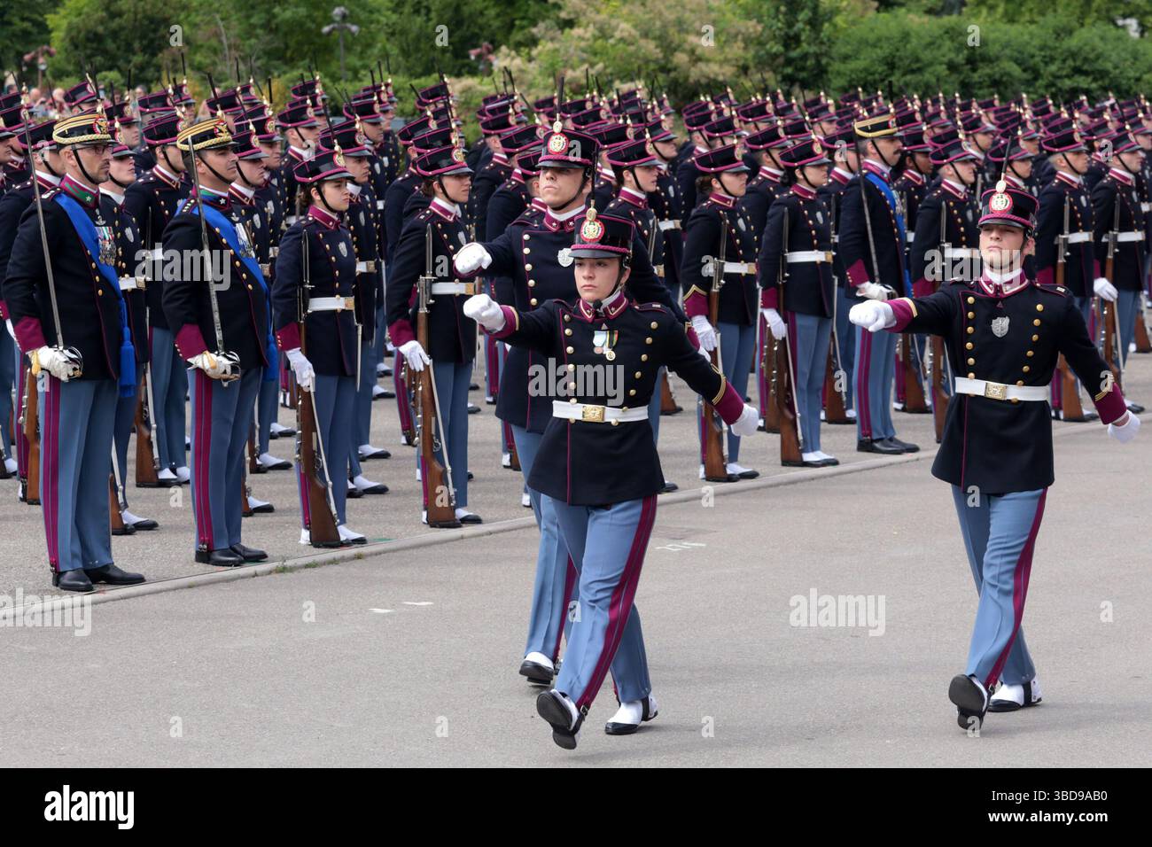 Modena. Ceremony of the Mal P 100 of the cadets of the 205th course of ...