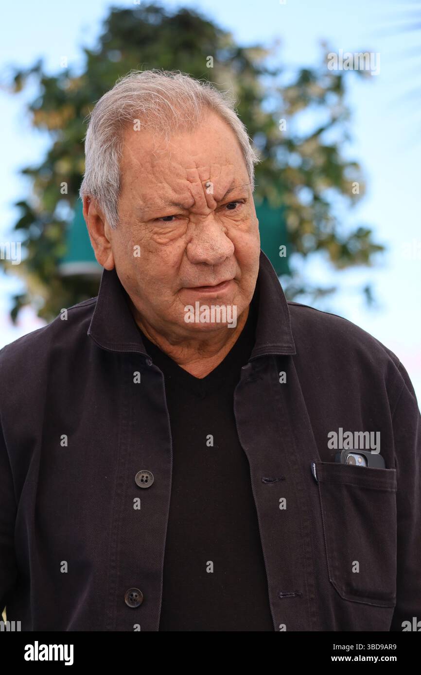 Cannes, France. 23rd May, 2025. Tony Gatlif at the Ange film photo call ...