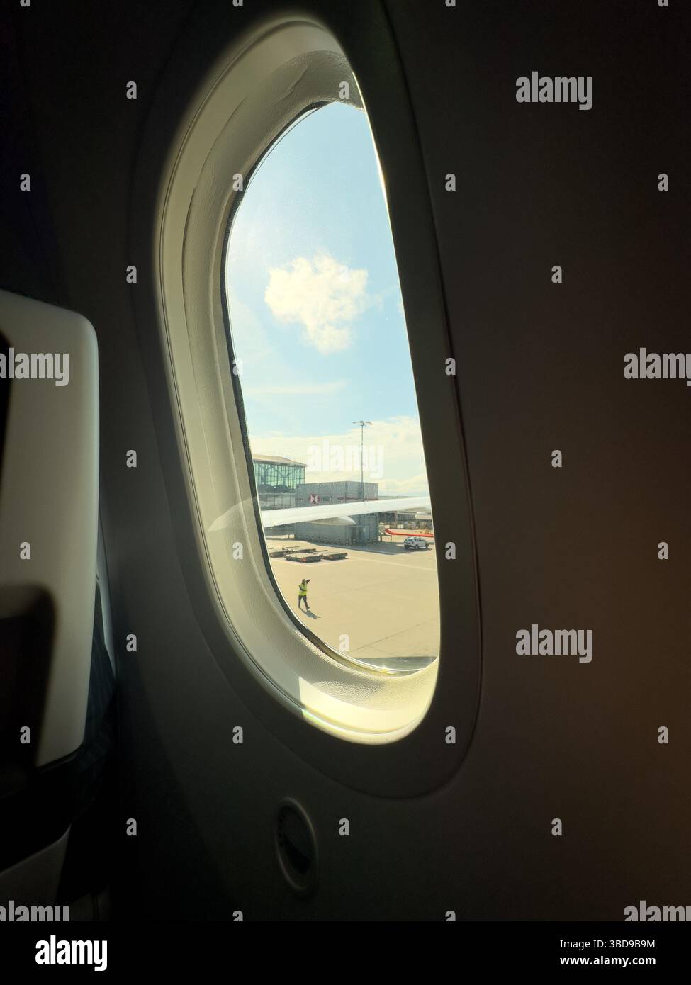 12 MAY 2025 - London, UK - Heathrow airport terminal, runway and ground ...