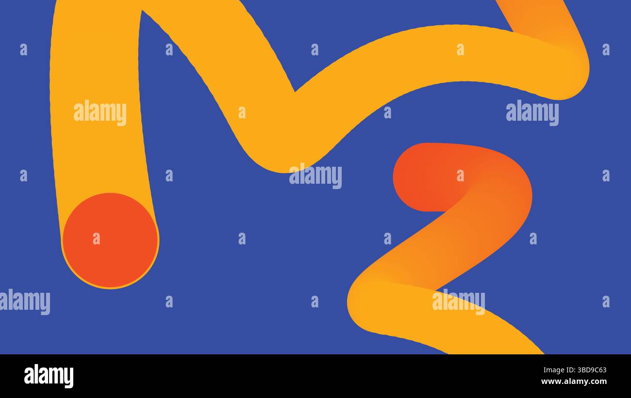 Blue cyan orange yellow gradient Stock Vector Images - Alamy