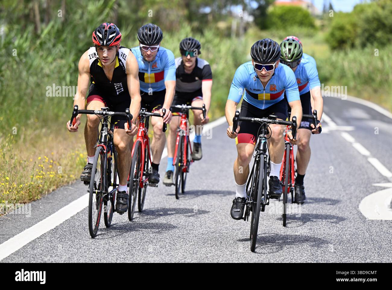 Rio Maior, Portugal. 22nd May, 2025. Athlete Stijn Desmet and Athlete ...