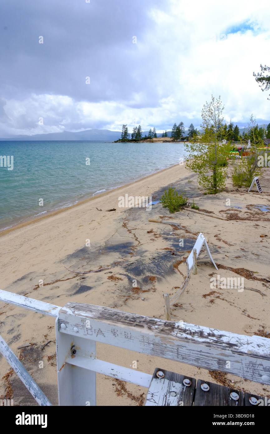 13 MAY 2025 - Lake Tahoe, Nevada, USA - Sand Harbour nature reserve on ...