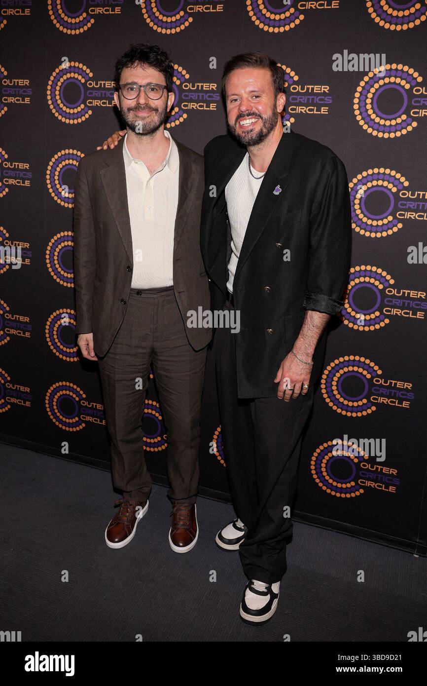 Ny. 22nd May, 2025. Andrew Resnick, Michael Thurber at arrivals for The ...