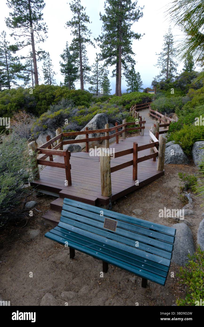 13 MAY 2025 - Lake Tahoe, Nevada, USA - Sand Harbour nature reserve on ...