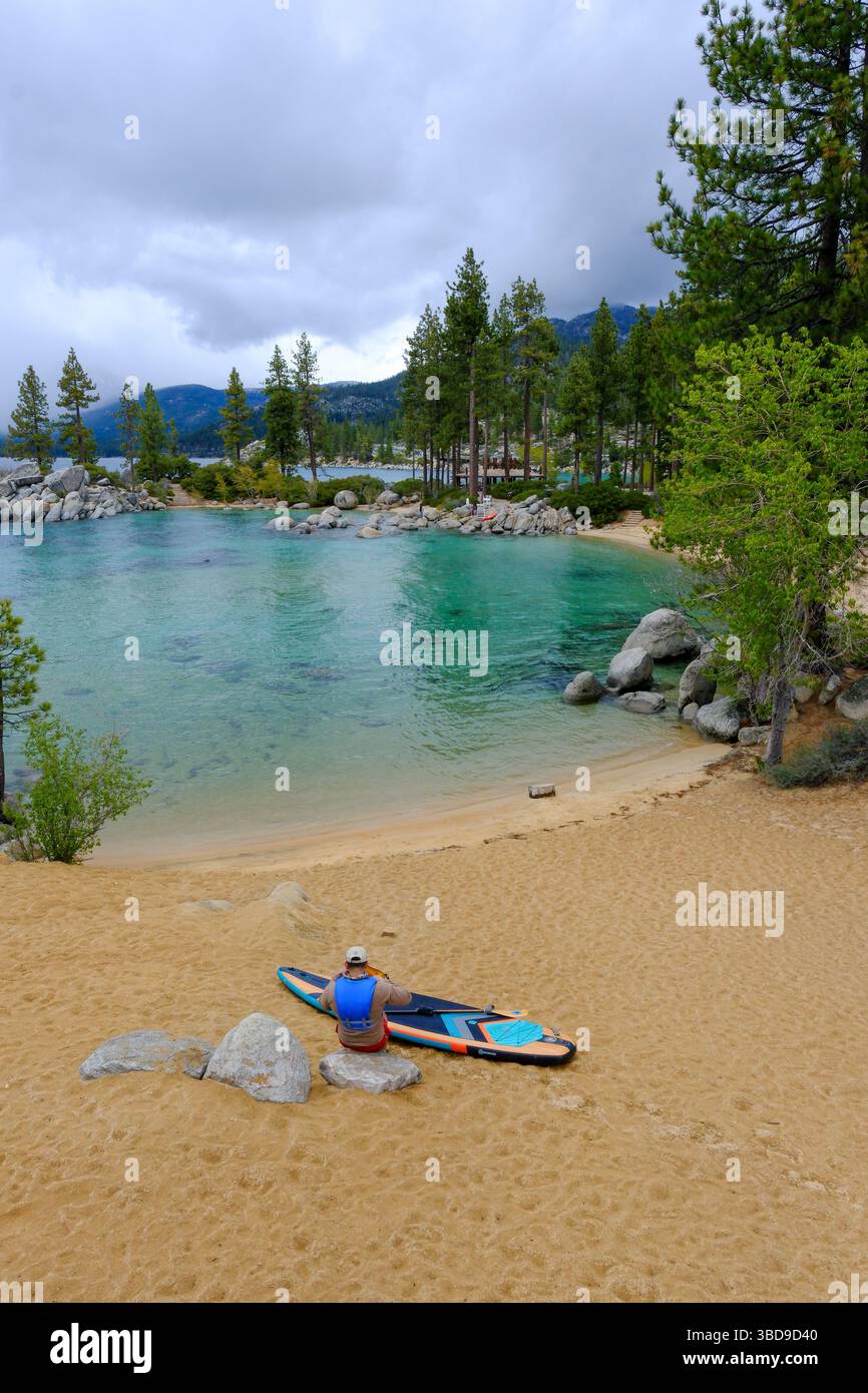 13 MAY 2025 - Lake Tahoe, Nevada, USA - Sand Harbour nature reserve on ...