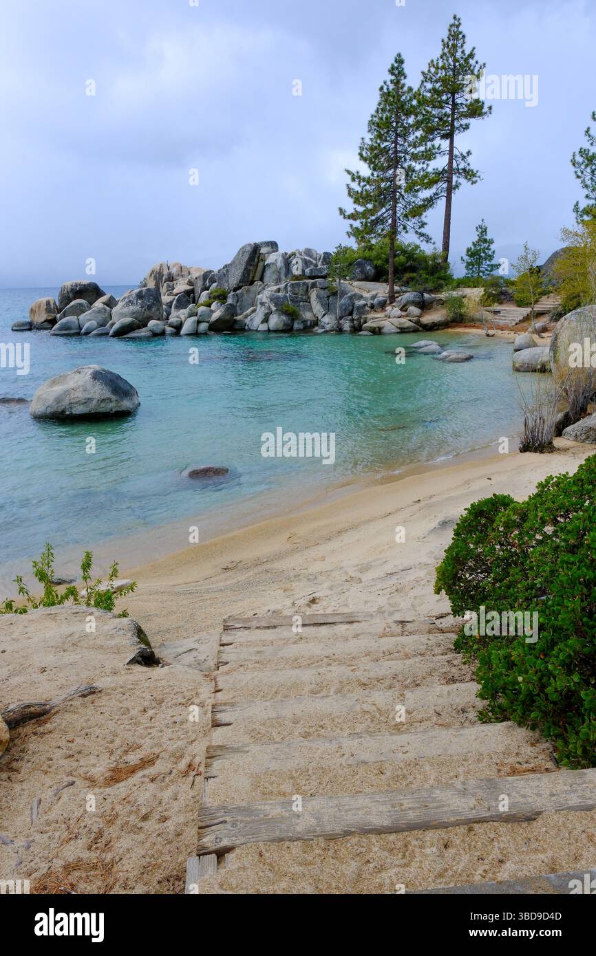 13 MAY 2025 - Lake Tahoe, Nevada, USA - Sand Harbour nature reserve on ...