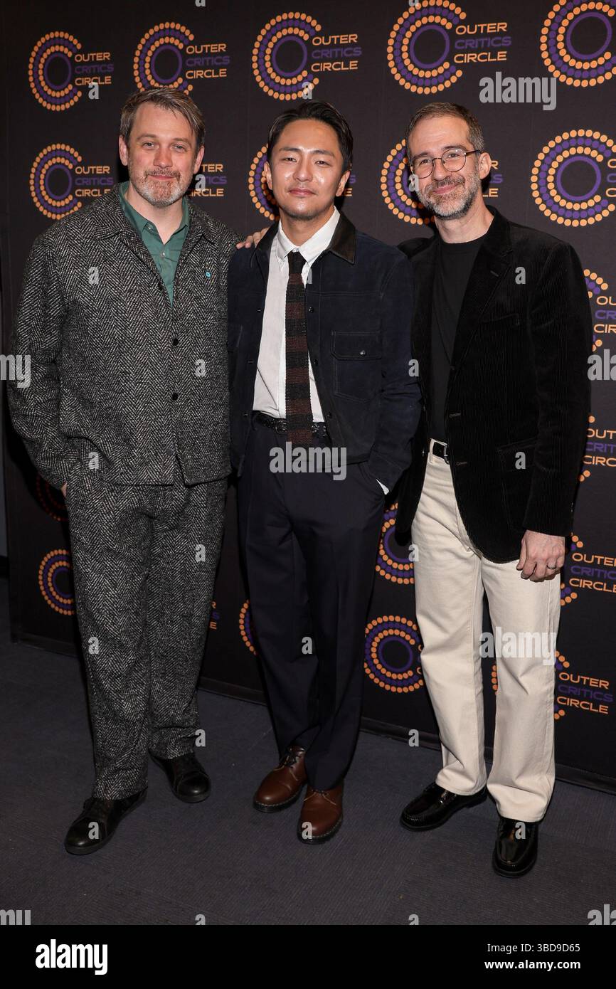 Ny. 22nd May, 2025. Michael Arden, Hue Park, Will Aronson at arrivals ...