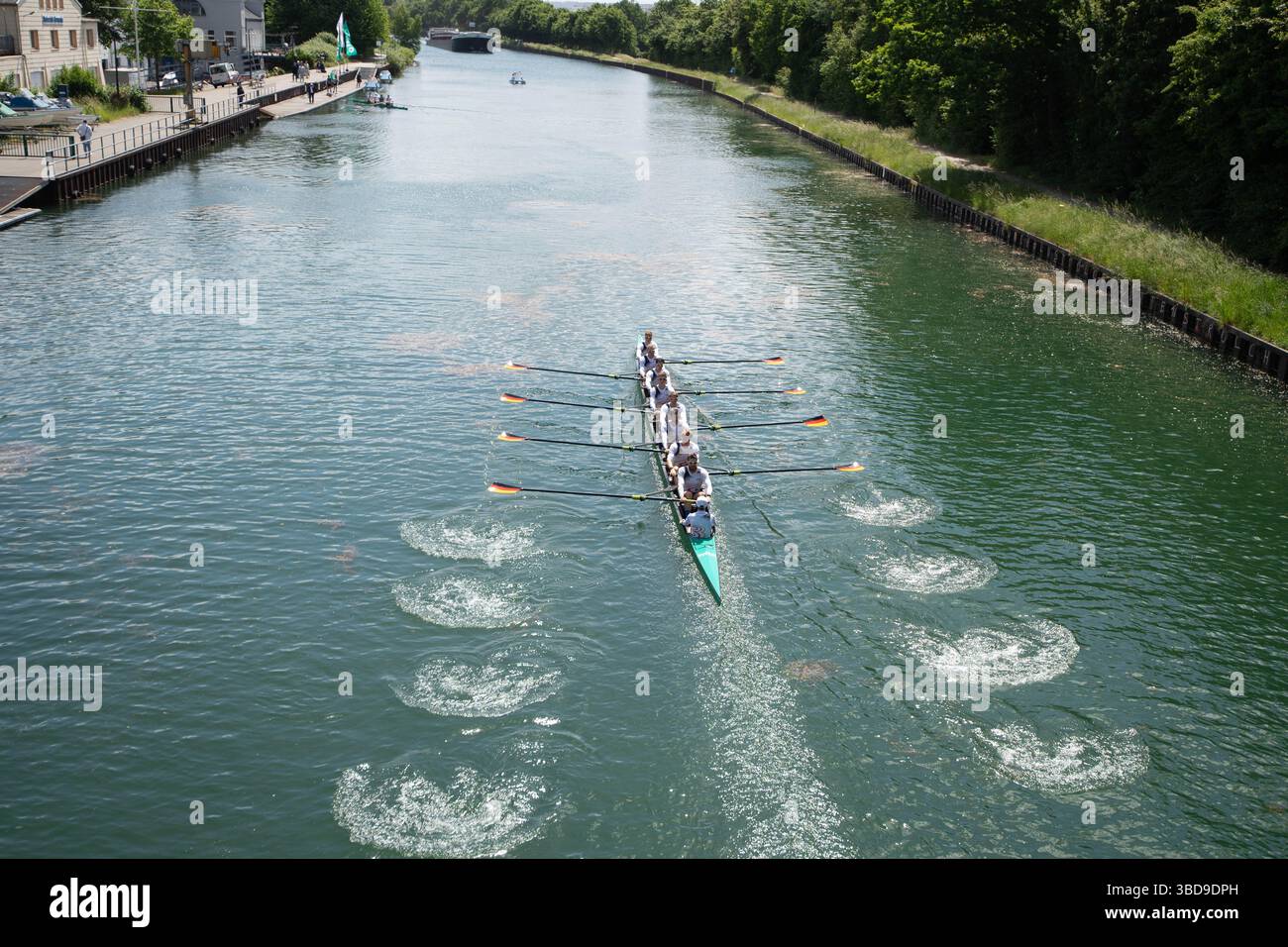 The Germany eight with stroke Theis HAGEMEISTER, Olaf ROGGENSACK ...