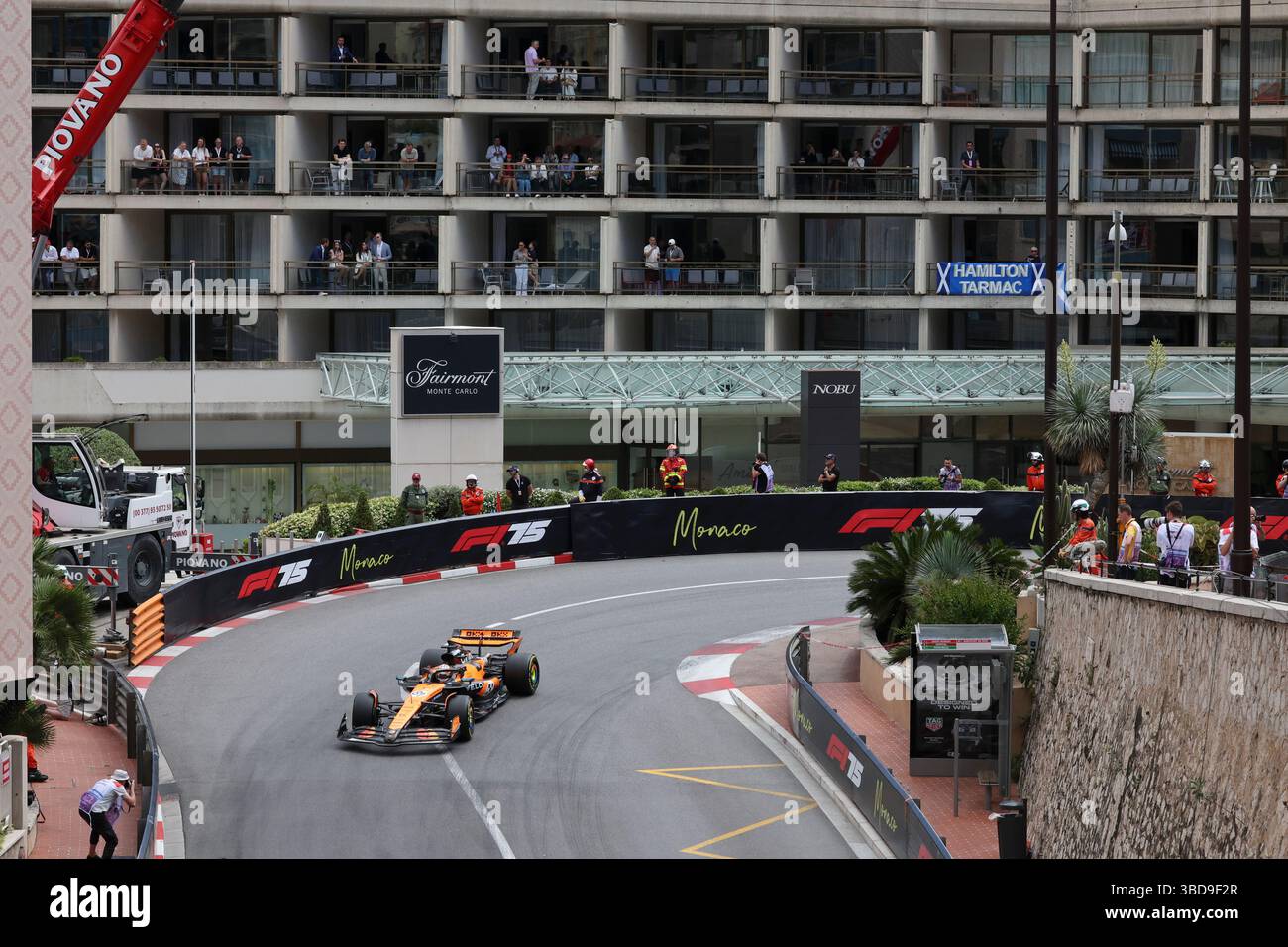 Monaco, May 23nd 2025. Formula 1 Tag Heuer Grand Prix de Monaco 2025. Pictured: #81 Oscar ...