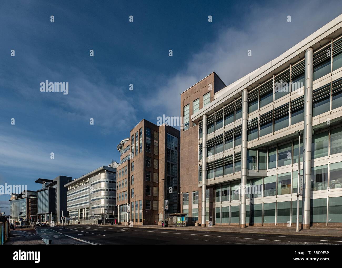 International Financial Services District Glasgow Stock Photo - Alamy