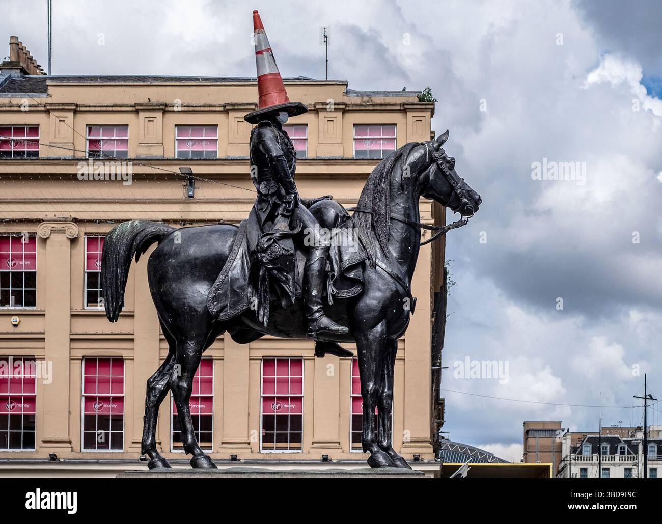 Duke of Wellington Royal Exchange Square Glasgow Stock Photo - Alamy