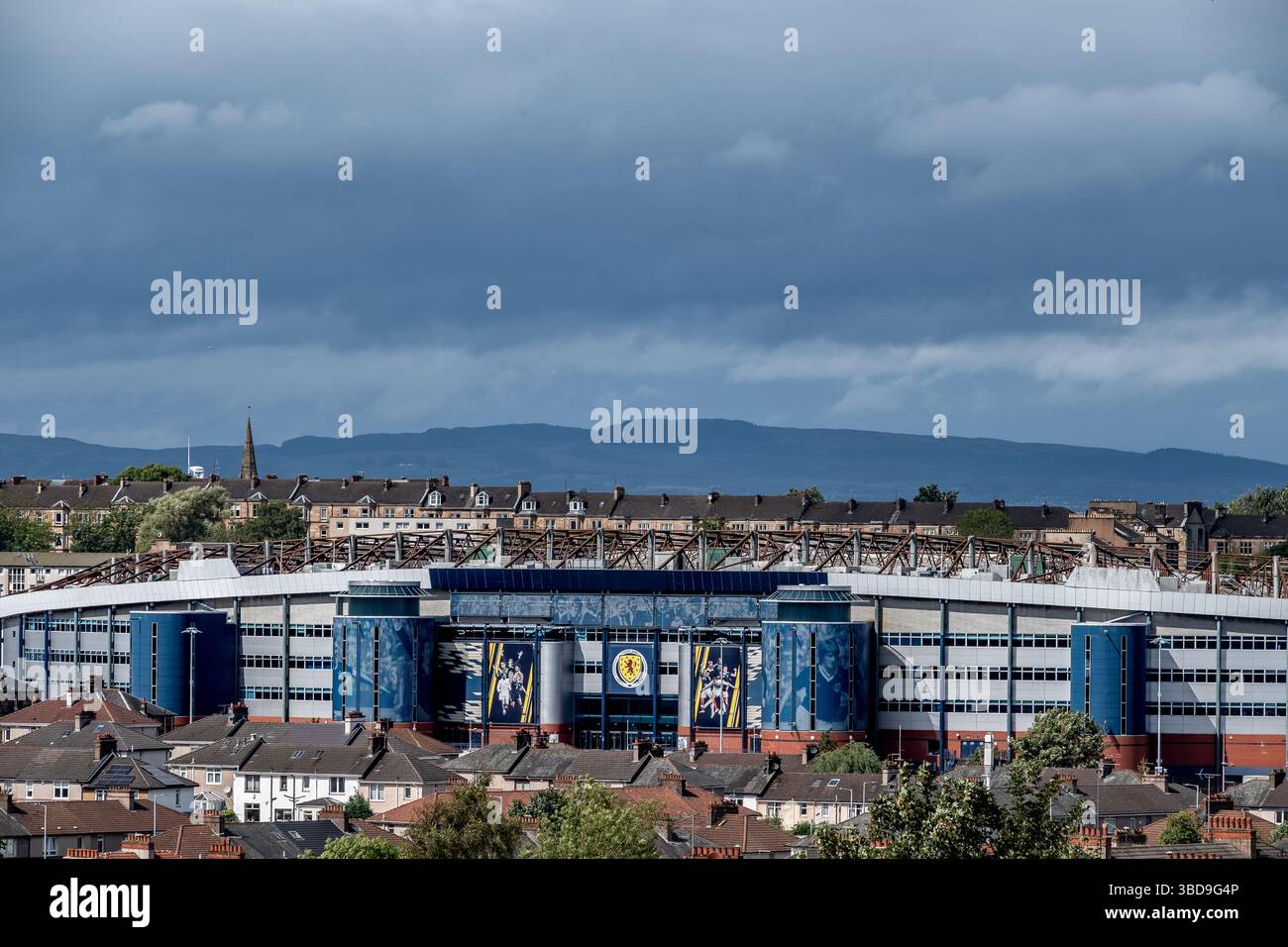 View of Hampden Park National Football Stadium Stock Photo - Alamy