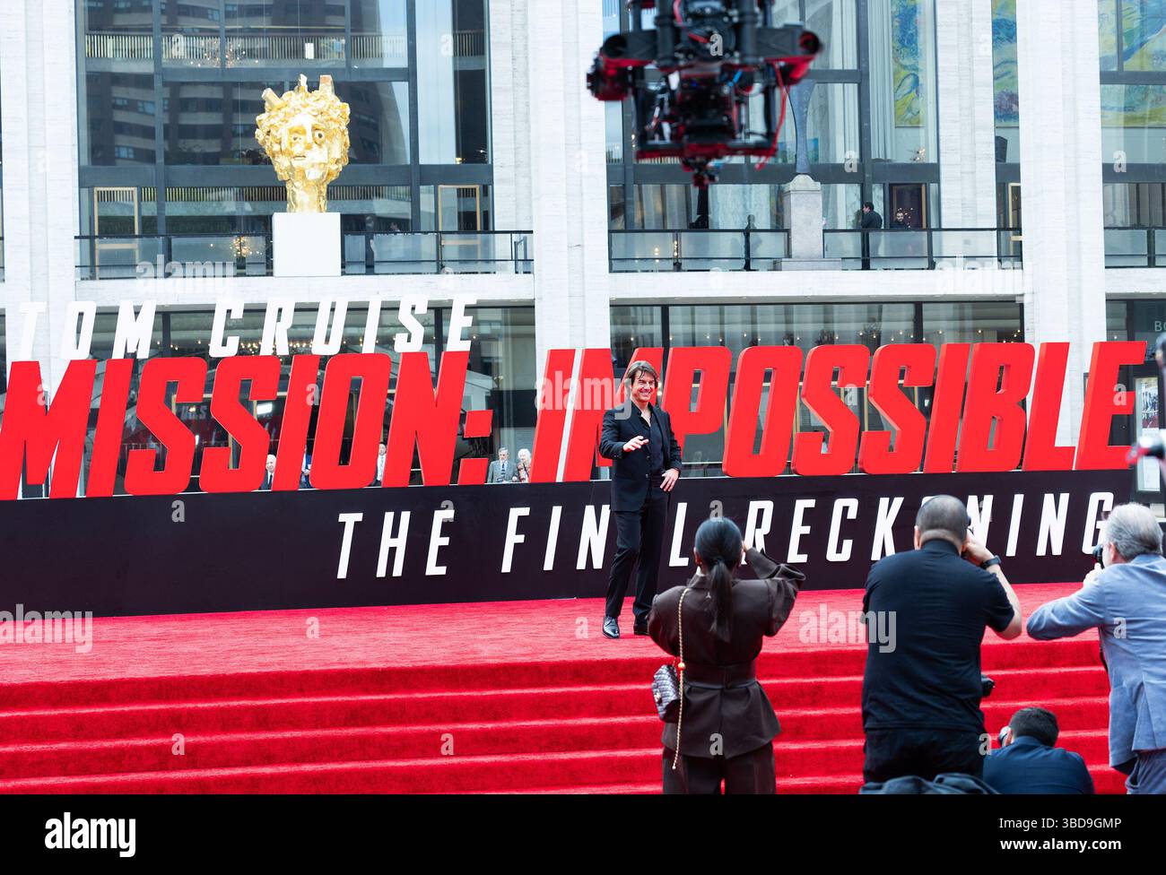 Outside arrivals for the New York premiere of 'Mission: Impossible ...