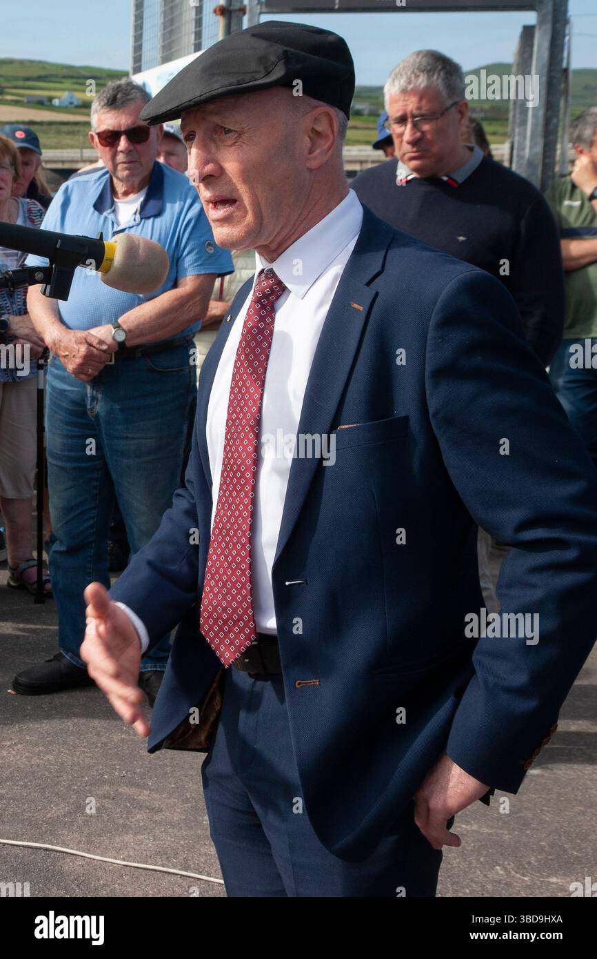 Michael Healy-Rae Irish Minister of State 2025 Stock Photo - Alamy