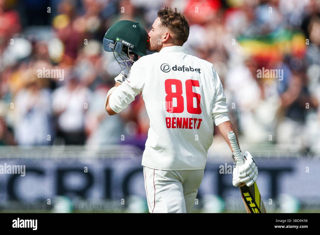Nottingham, UK. 23rd May, 2025. #86, Brian Bennett of Zimbabwe ...