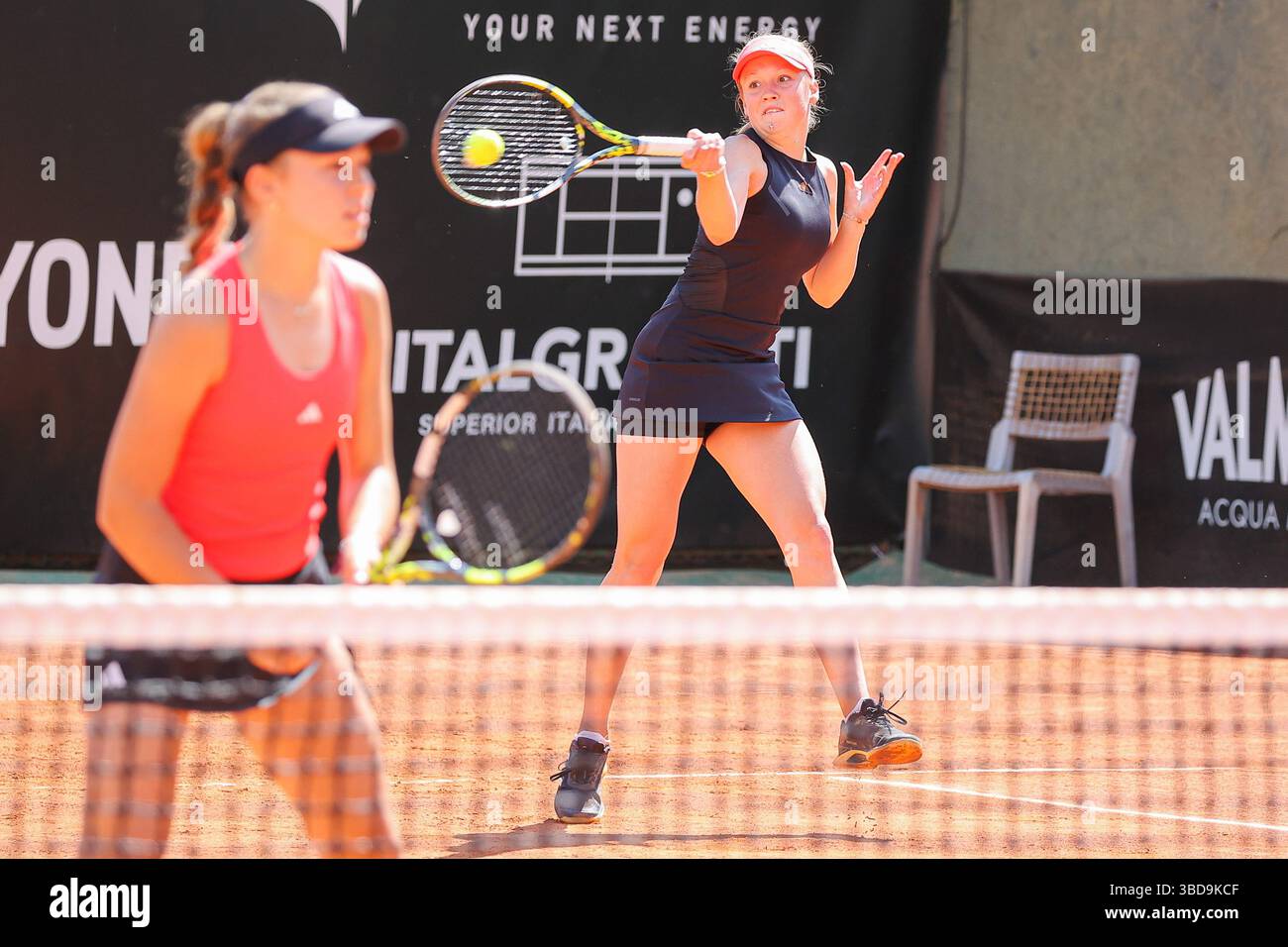 Milan, Italy. 23rd May, 2025. Alena Kovackova and Jana Kovackova during ...