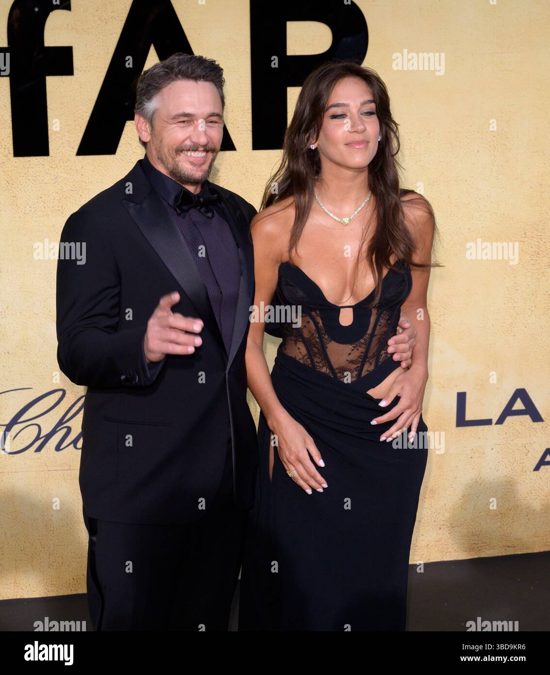 ANTIBES, FRANCE. May 22, 2025: James Franco & Izabel Pakzad at the 31st ...