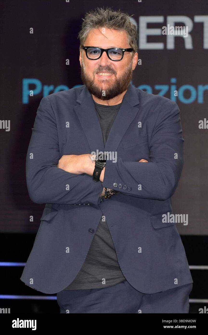 Marco Conidi bei der Präsentation des Rai Tages-Programms für den ...