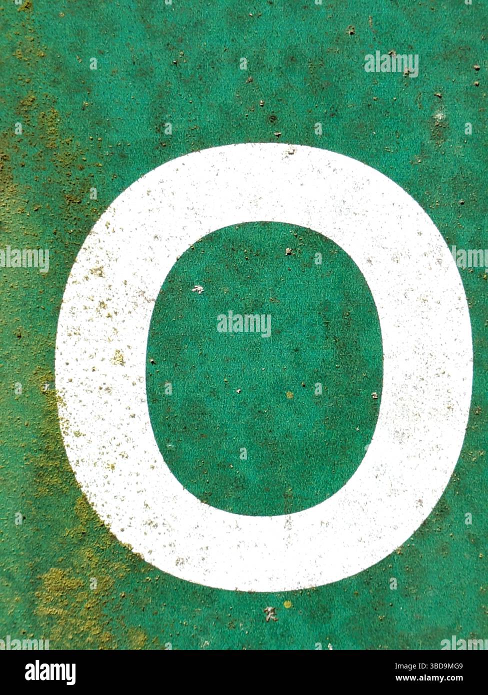 Written Wording in Distressed State Typography Found Ransom Number 0 Font Letter O Stock Photo ...