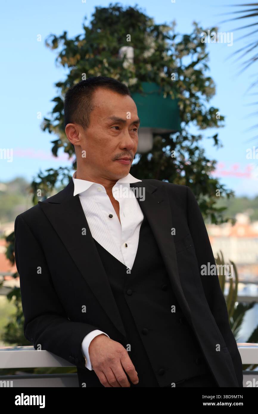 Cannes, France. 23rd May, 2025. Yongzhong Chen at the Resurrection film photo call at the 78th ...
