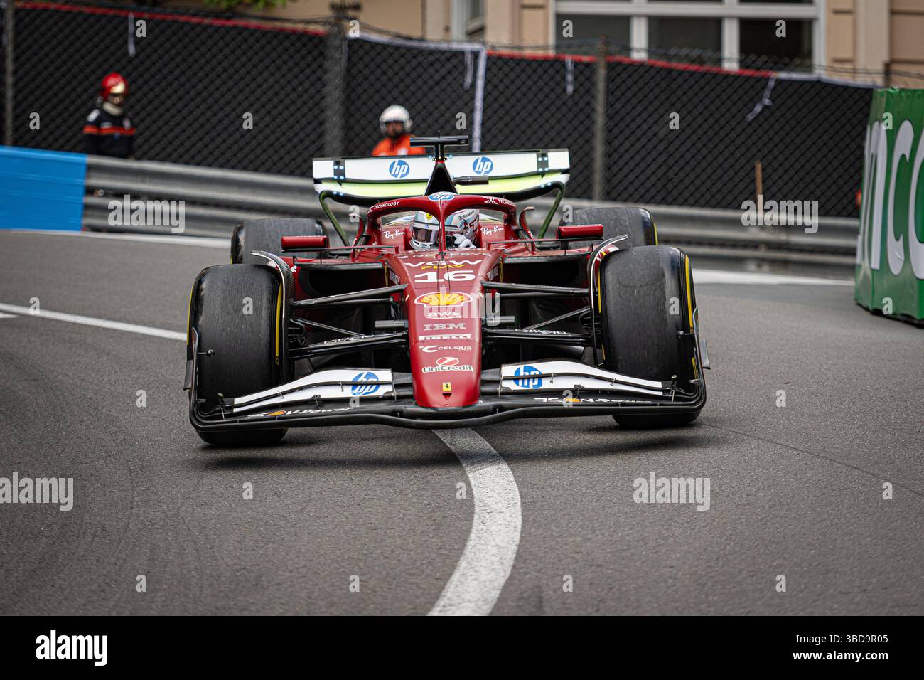 16, Charles Leclerc, MCO, Ferrari SF-25, SCUDERIA FERRARI HP Stock Photo - Alamy