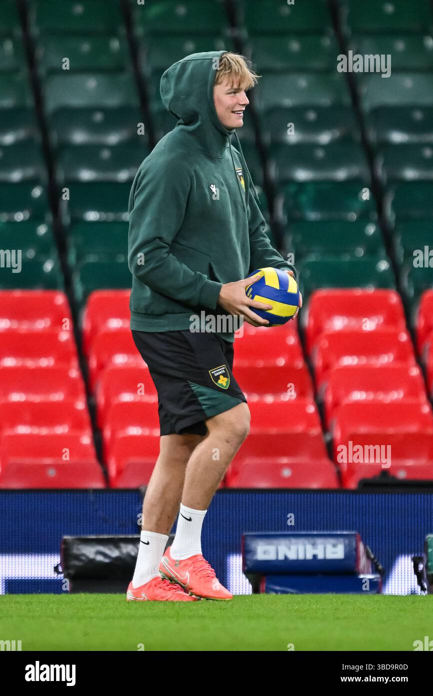 Henry Pollock of Northampton Saints during the Captain's Run at the ...