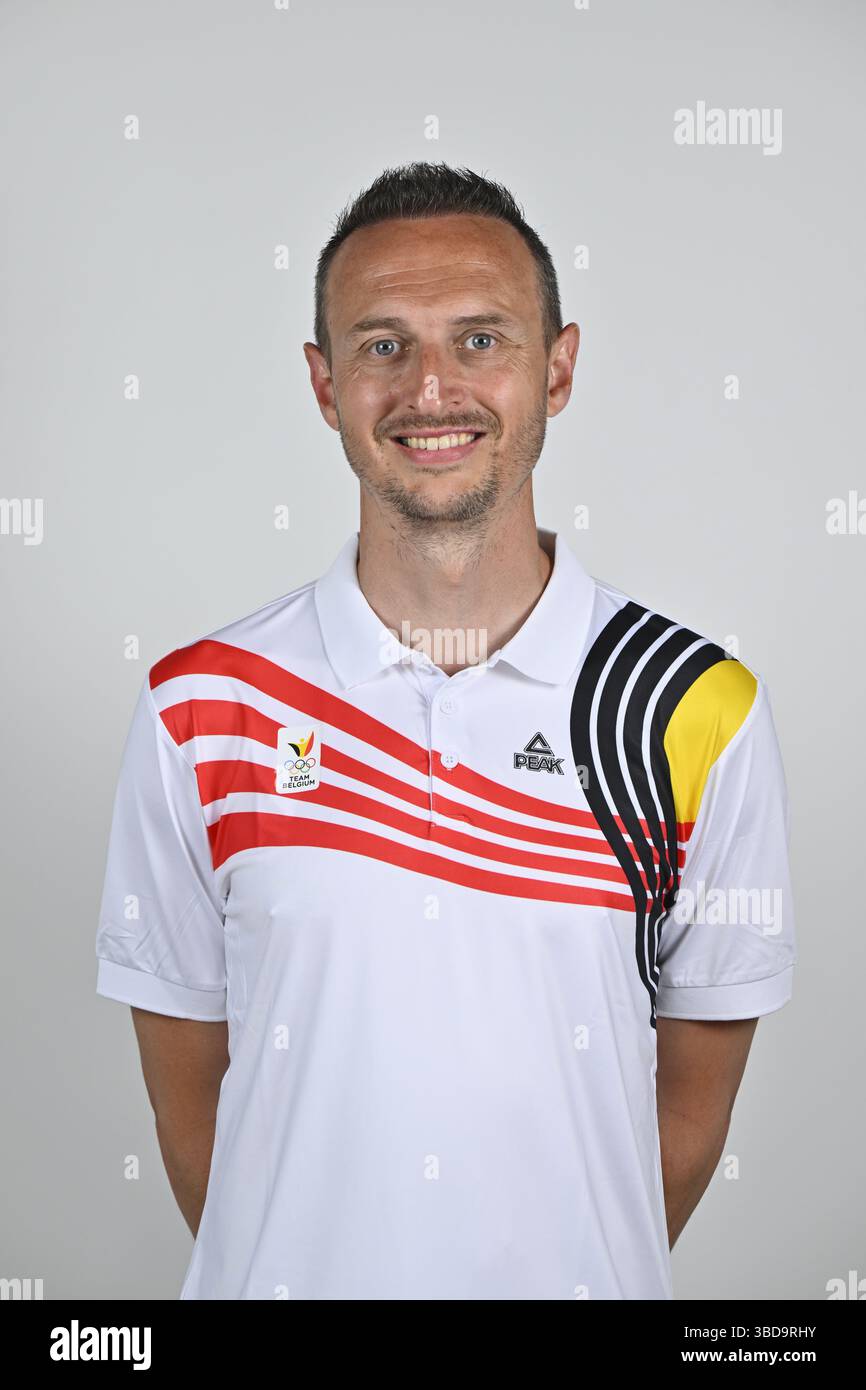 Rio Maior, Portugal. 23rd May, 2025. physiotherapist Tom Mertens poses ...