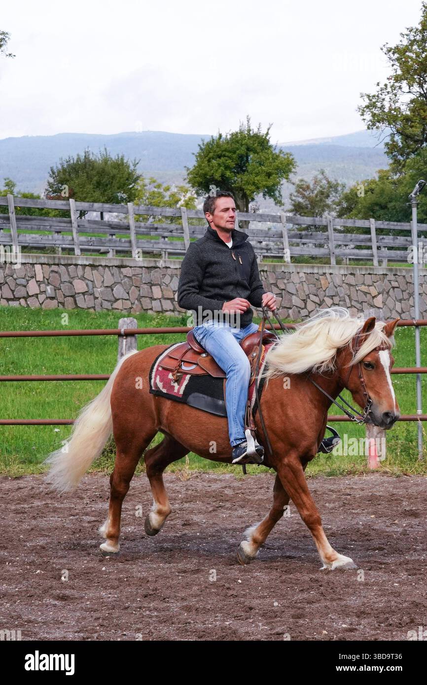 Alexander Rier 37 hat das Gen Pferd und das Gen Musik vom prominenten ...