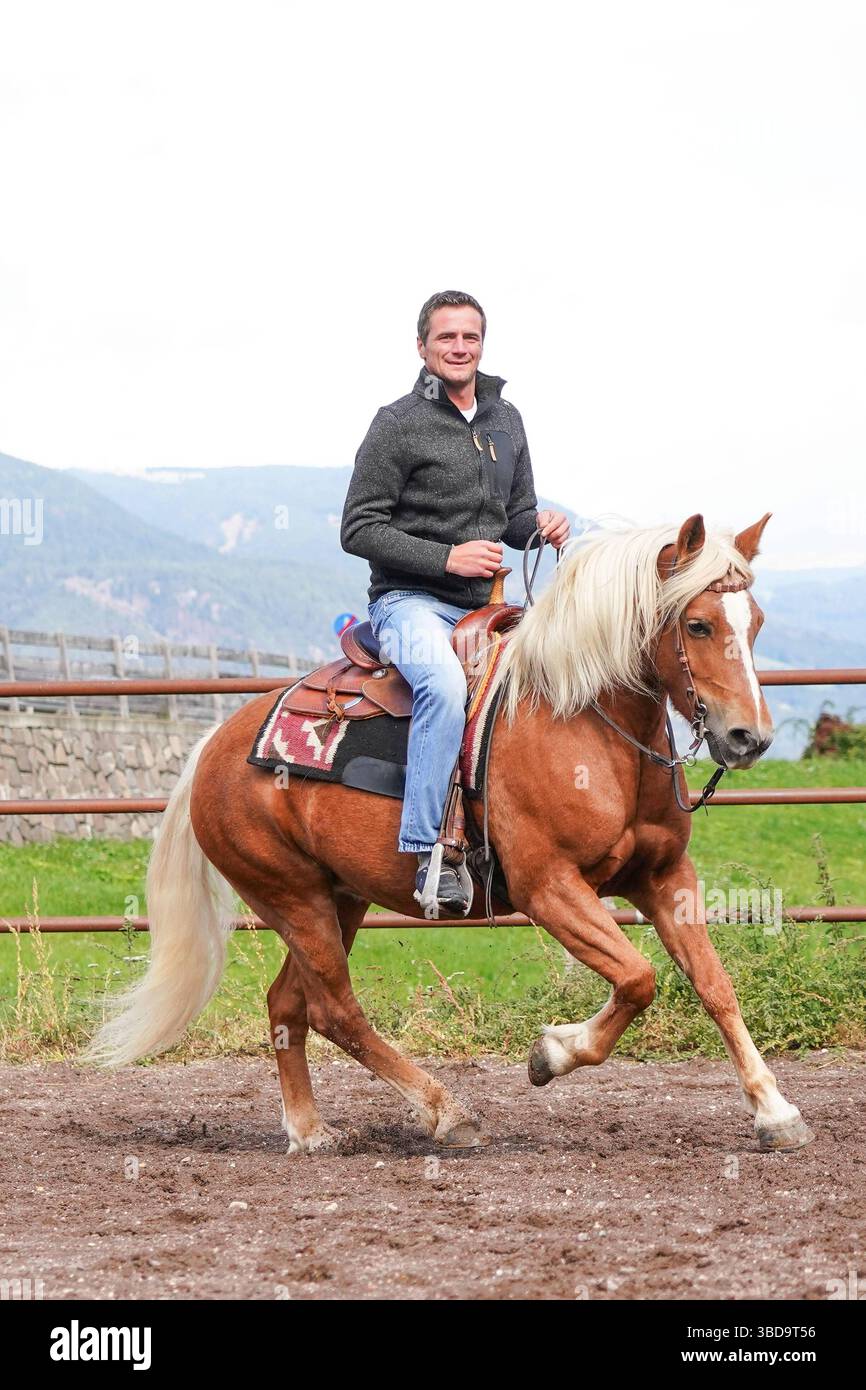 Alexander Rier 37 hat das Gen Pferd und das Gen Musik vom prominenten ...