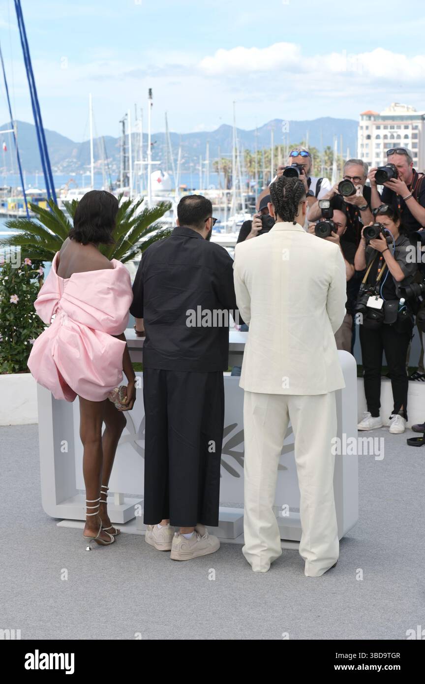 Cannes, France. 20th May 2025. AISHA CAN’T FLY AWAY photocall at the ...