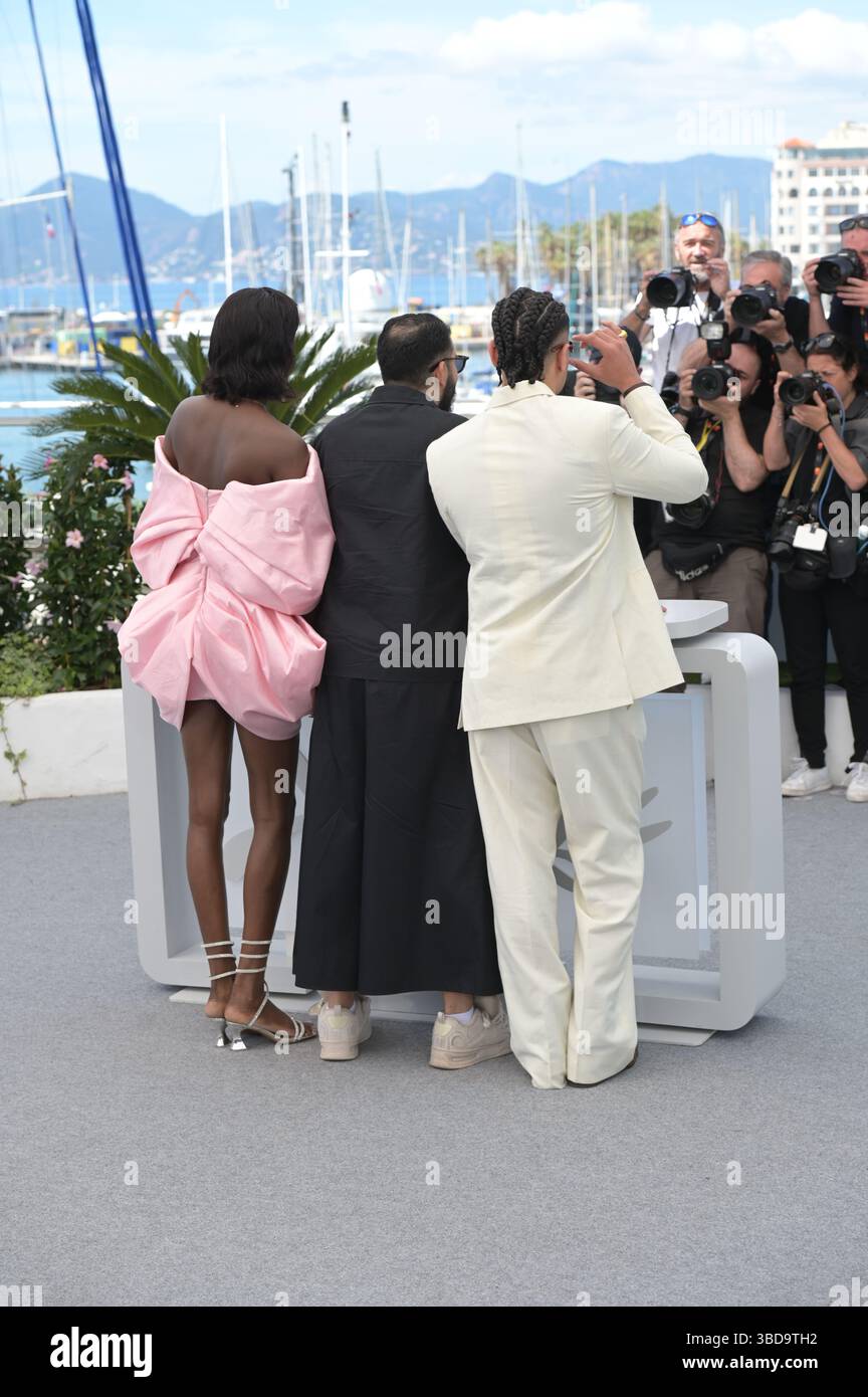 Cannes, France. 20th May 2025. AISHA CAN’T FLY AWAY photocall at the ...