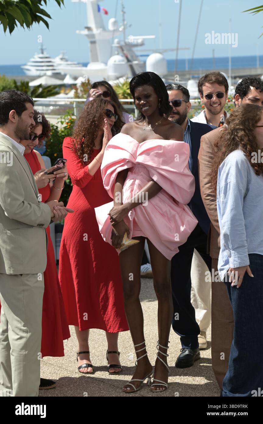 Cannes, France. 20th May 2025. AISHA CAN’T FLY AWAY photocall at the ...