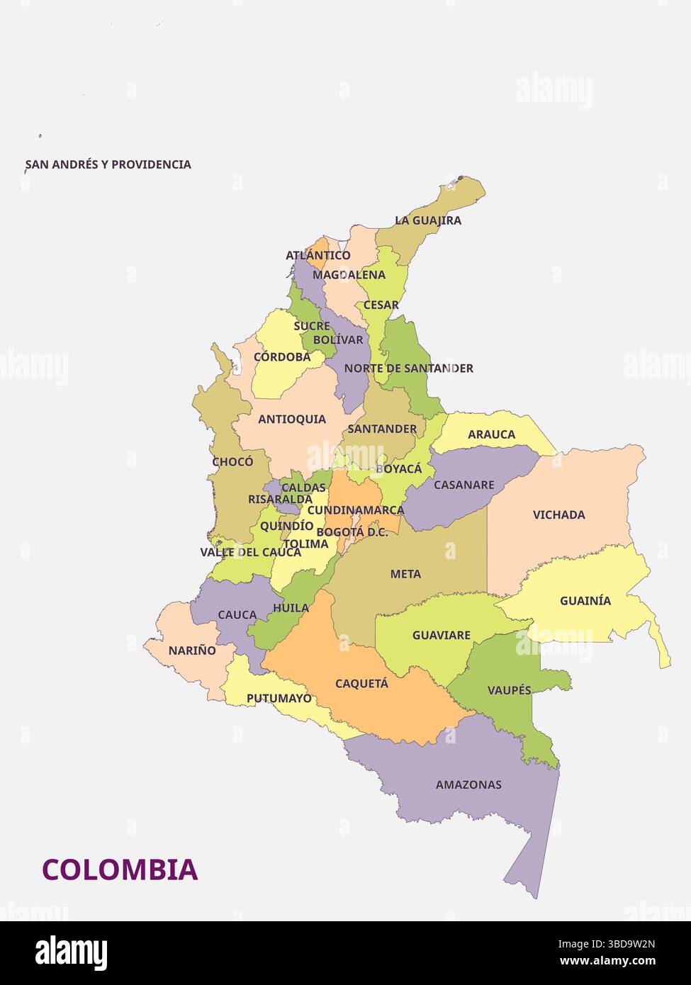 Map showing location divisions hi-res stock photography and images - Alamy