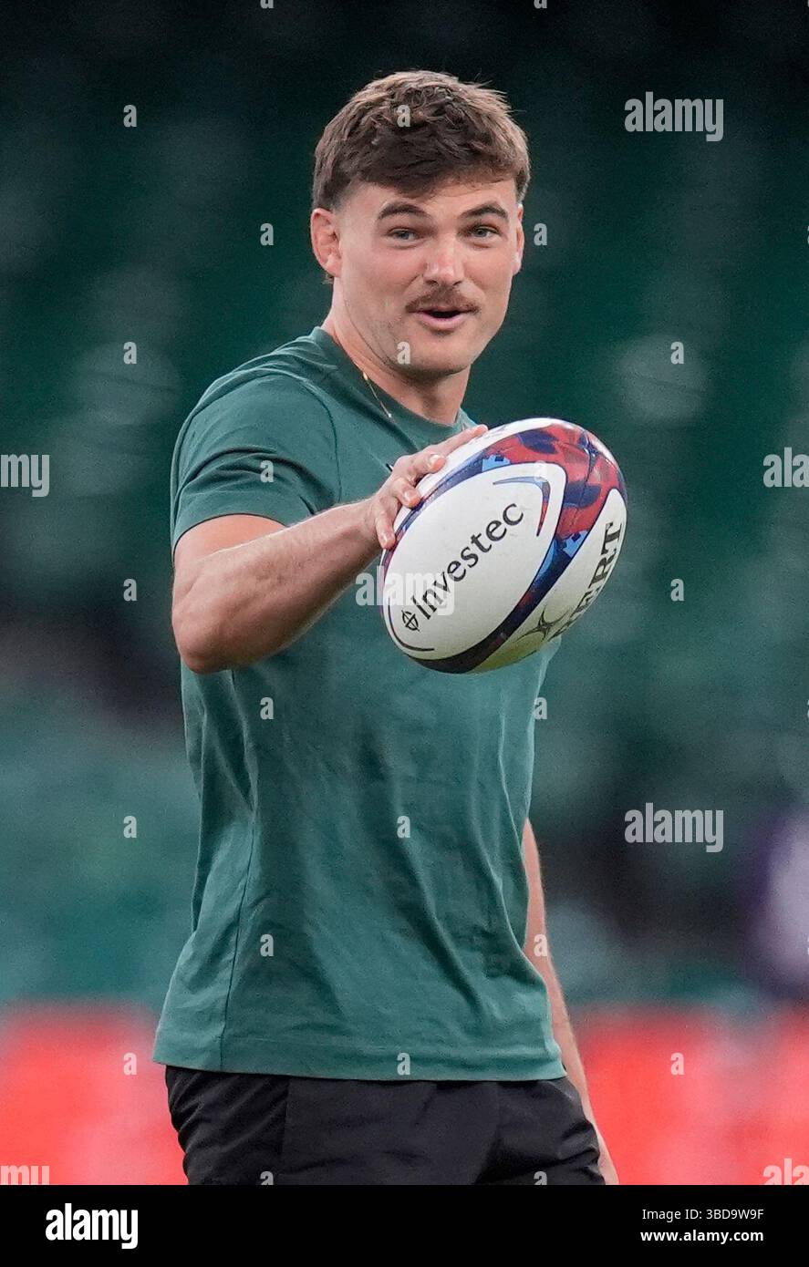 Northampton Saints' George Furbank during the captain's run at the ...