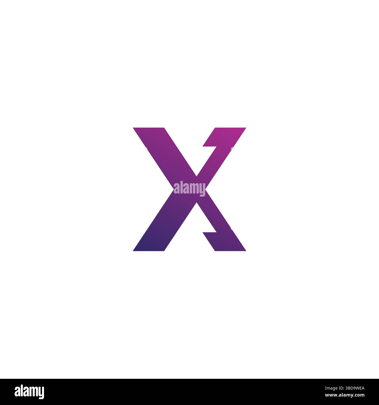 X minimalist vector Stock Vector Images - Alamy