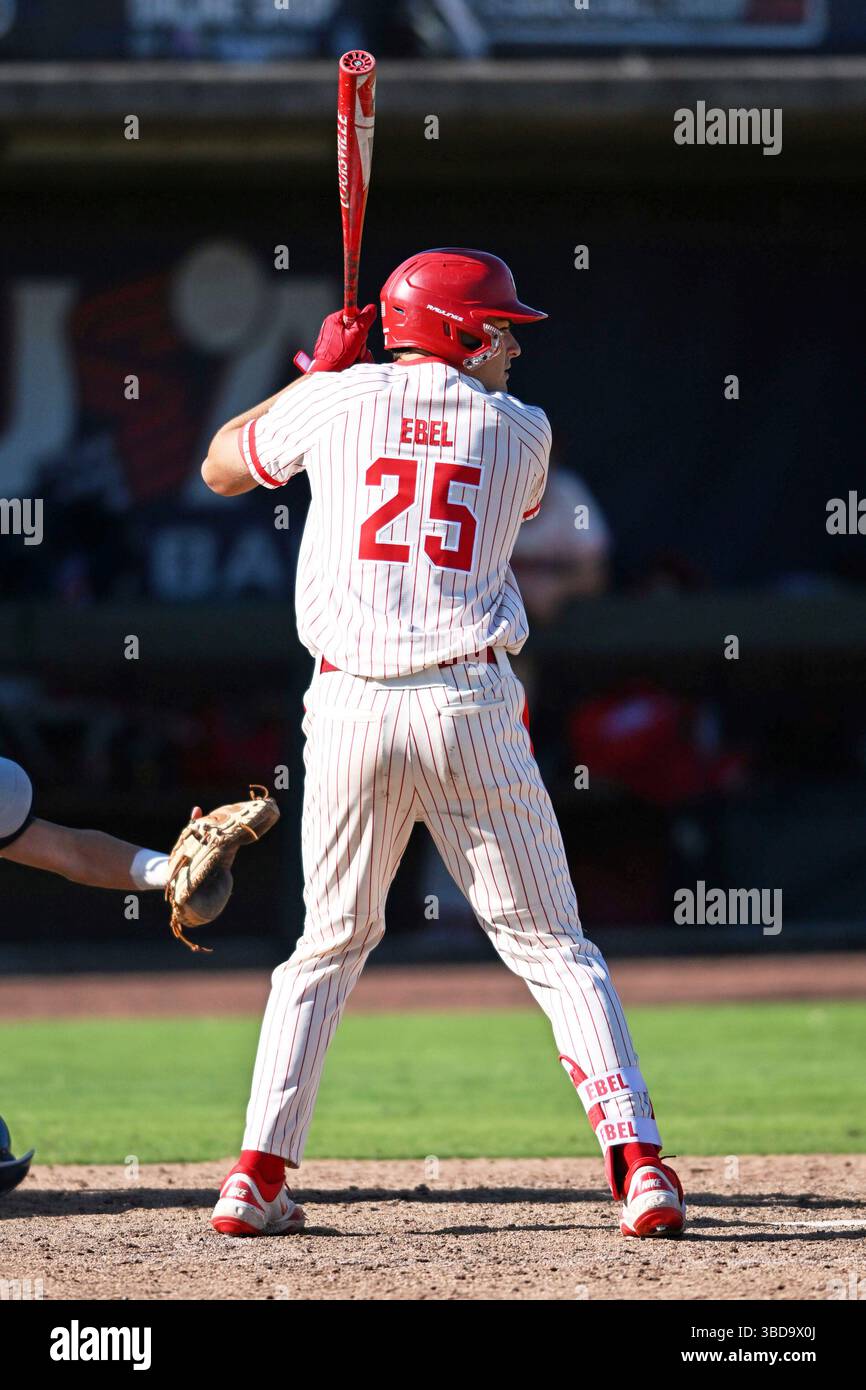 Brady Ebel (25) of the Corona Panthers (Corona, California) during the ...
