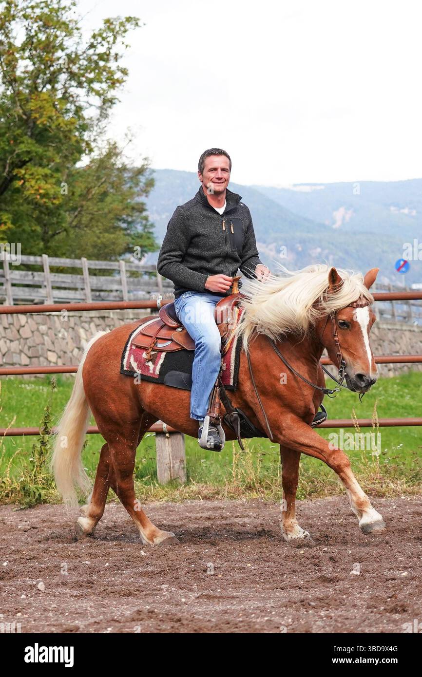 Alexander Rier 37 hat das Gen Pferd und das Gen Musik vom prominenten ...