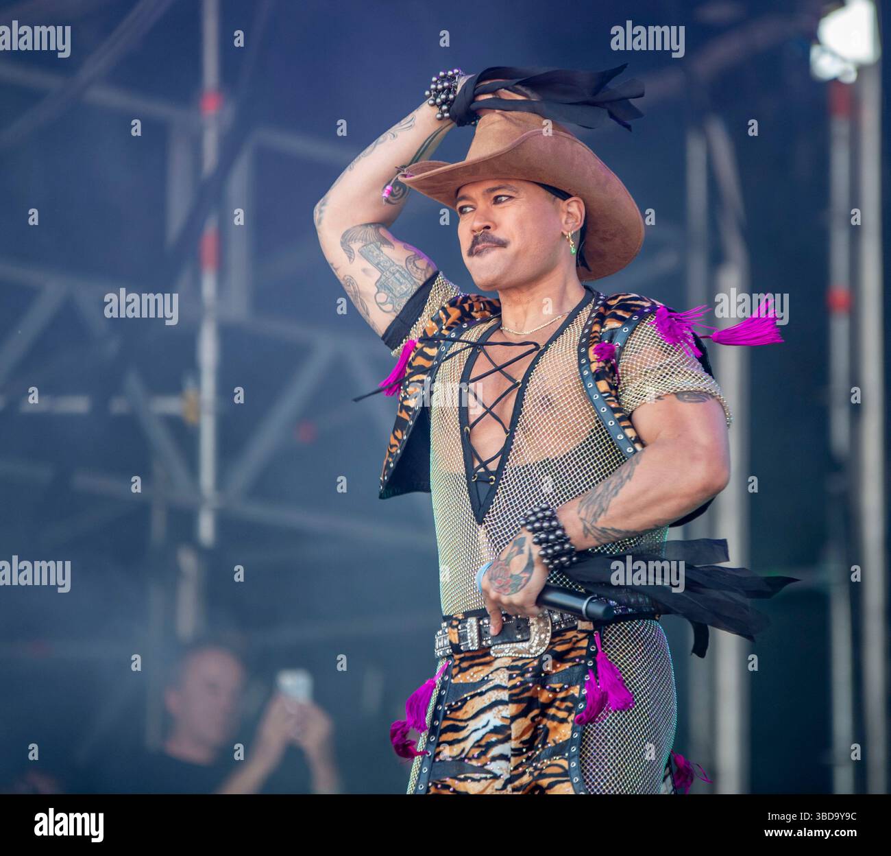 Vengaboys performing at the IN IT TOGETHER FESTIVAL Margam, South Wales ...
